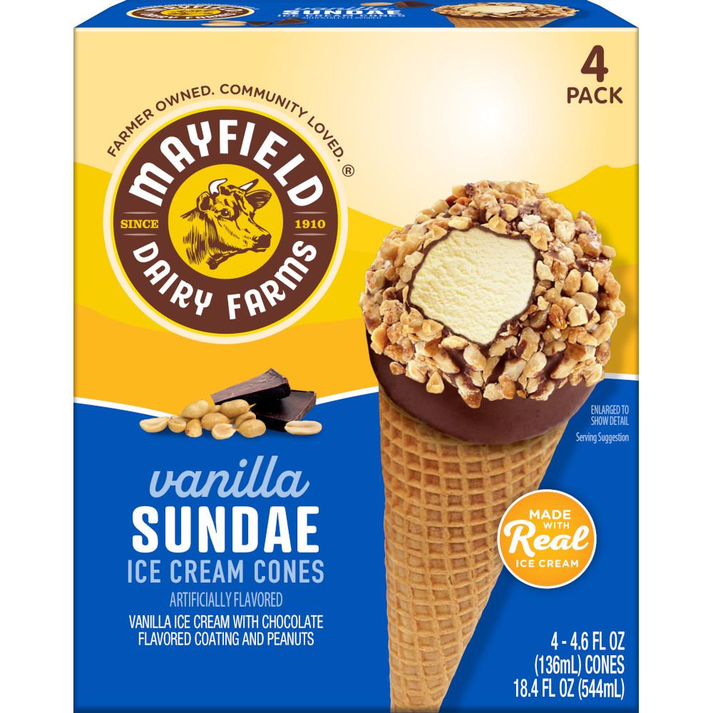 Vanilla Sundae 4 Pk - Mayfield Dairy Farms®