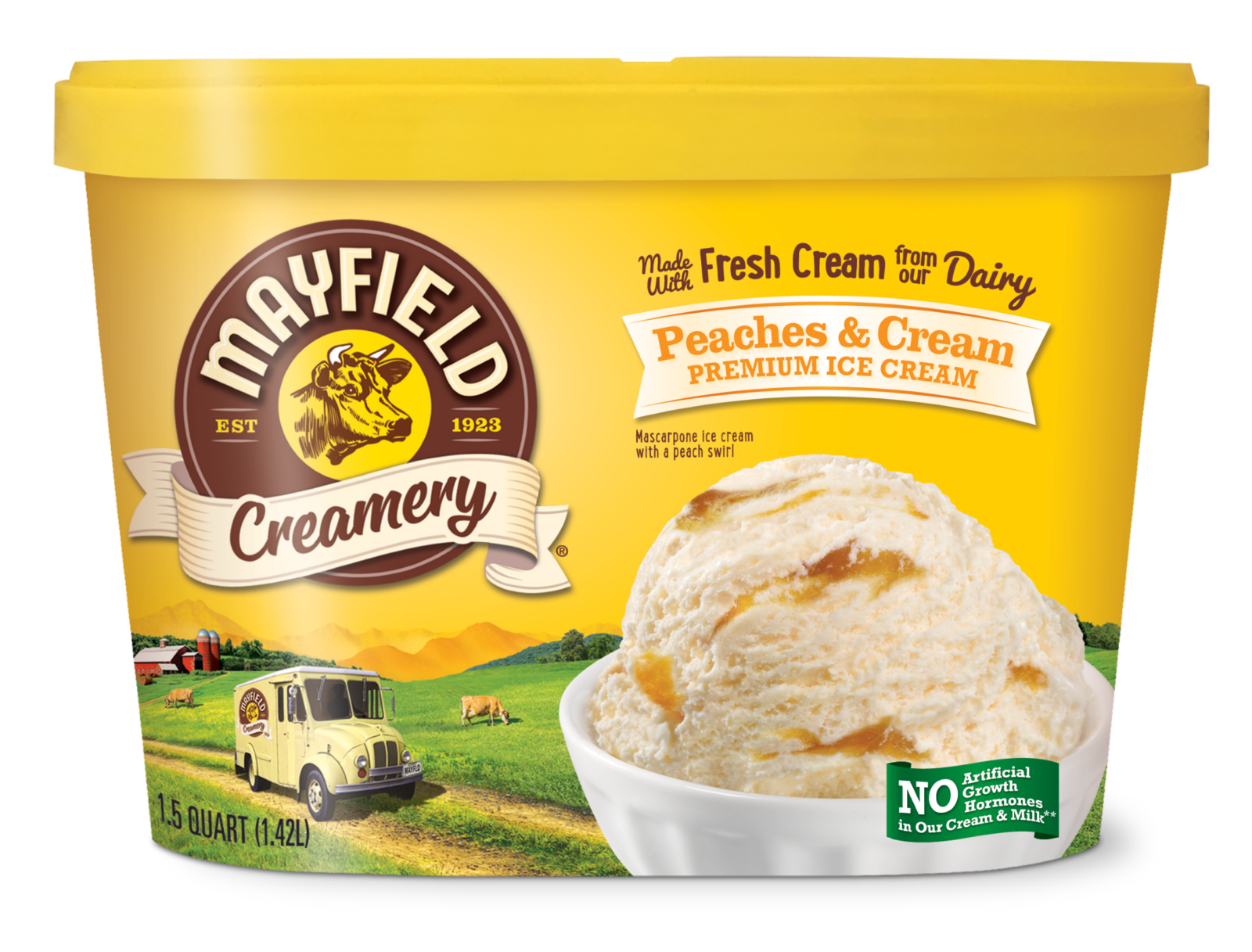 Peaches And Cream Mayfield Dairy Farms®