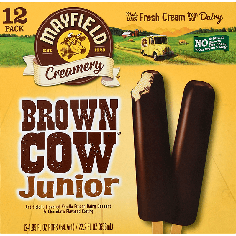 Brown Cow™ Junior Bars 12 Pk - Mayfield Dairy Farms® Brown Cow™ Junior Bars 12 Pk - Mayfield Dairy Farms®