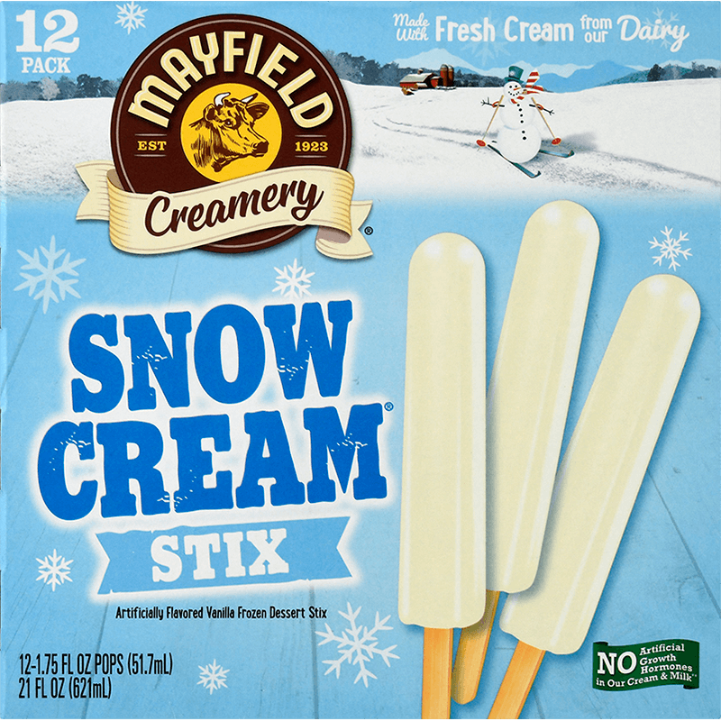 Snow Cream® Stix 12 Pk - Mayfield Dairy Farms®